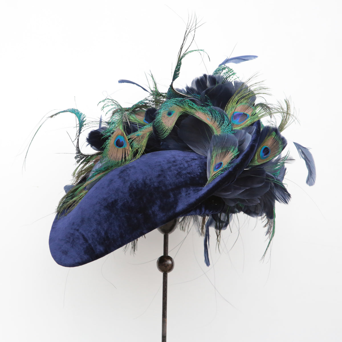 Navy Peacock Double ~ SOLD – Jessica Mary Design