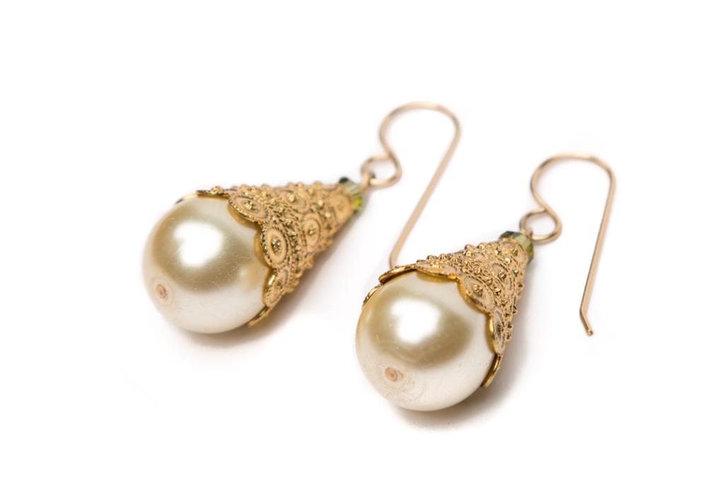 Gold cone earrings – Jessica Mary Design